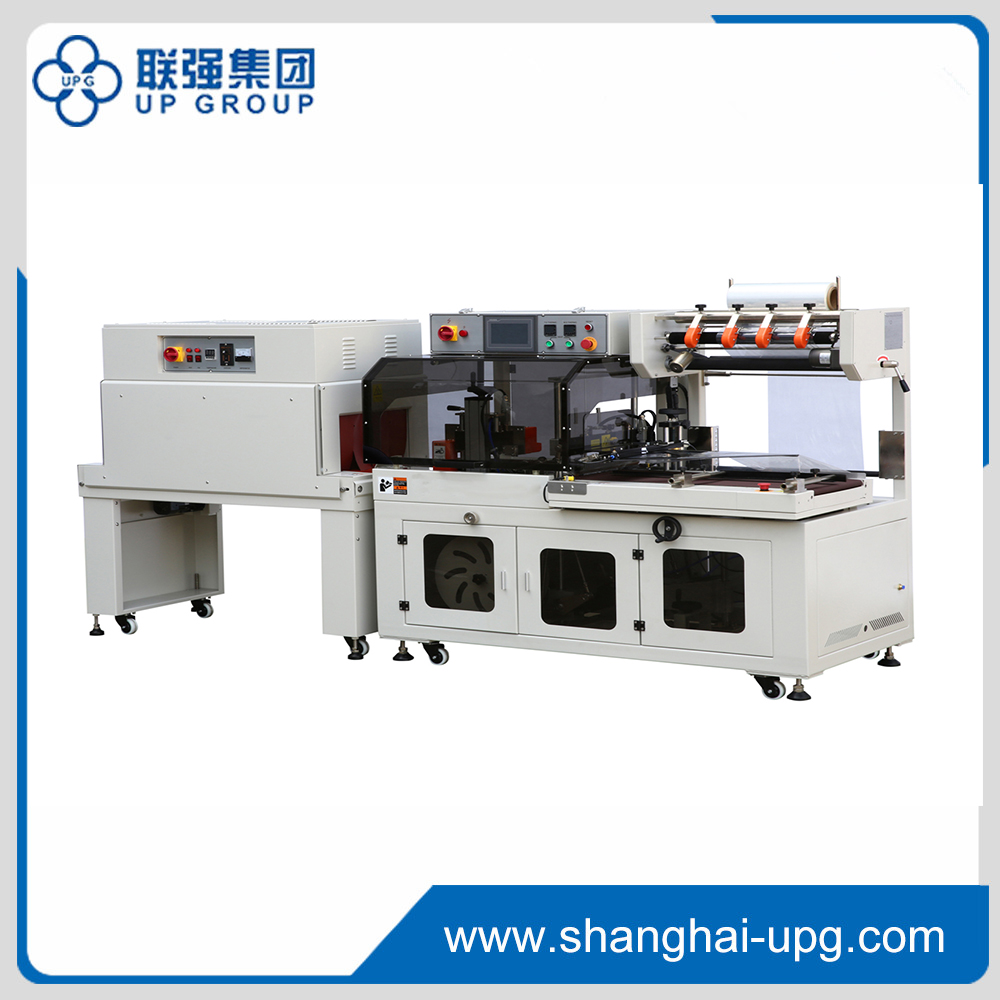 China LQ-TH-400+LQ-BM-500 Automatic side sealing shrink wrapping ...