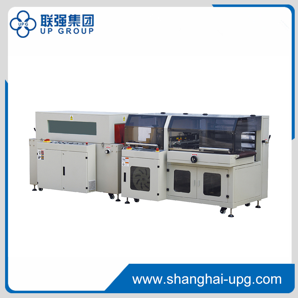 China LQ-TH-550+LQ-BM-500L Automatic side sealing shrink wrapping machine factory and ...